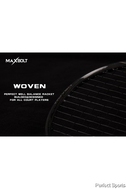 [Free String + Grip + Cover] Maxbolt Black Woven LTD