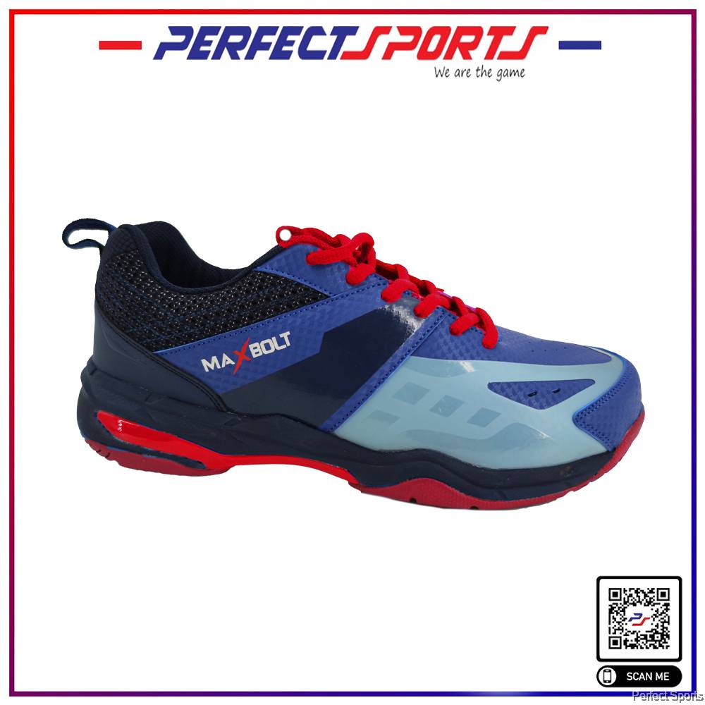 MAXBOLT CRUISER NAVY/RED COMFY+ Court Shoes