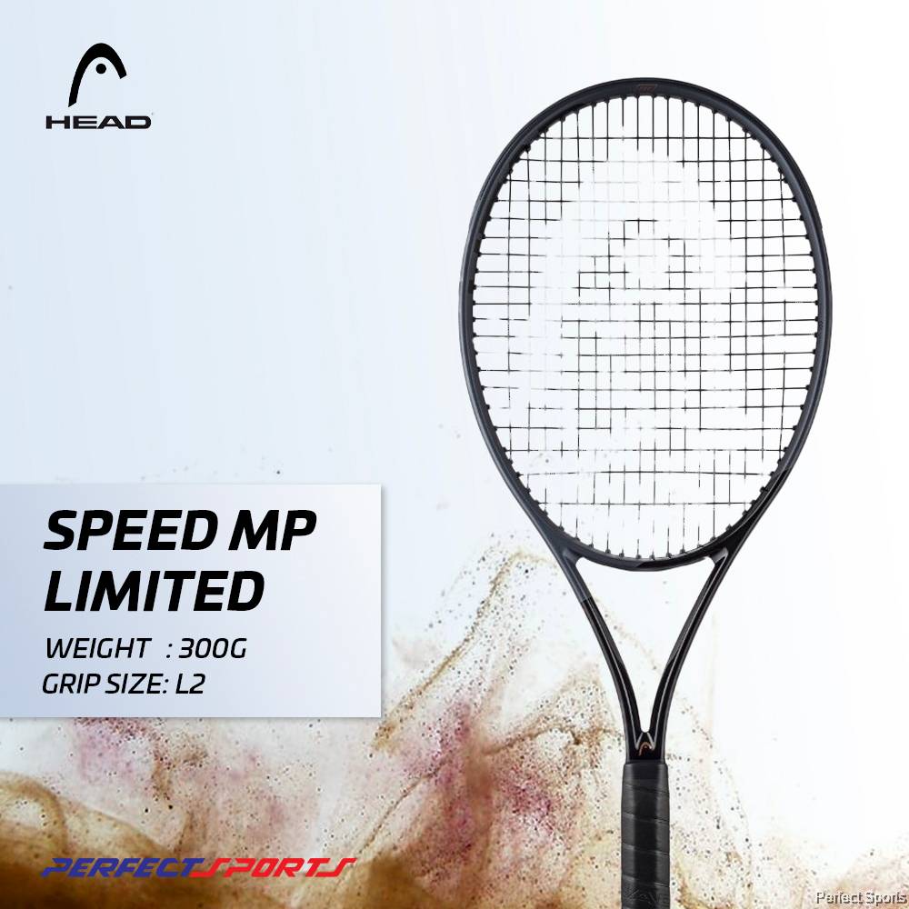 [Free String + Grip + Cover] Head Speed MP Limited Edition Black ...
