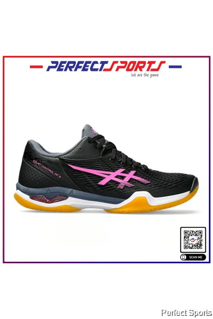 Asics COURT CONTROL FF 3 BLACK/HOT PINK Women's Indoor Shoes