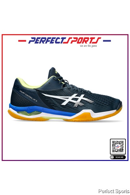ASICS COURT CONTROL FF 3 FRENCH BLUE/WHITE MEN'S INDOOR SHOES