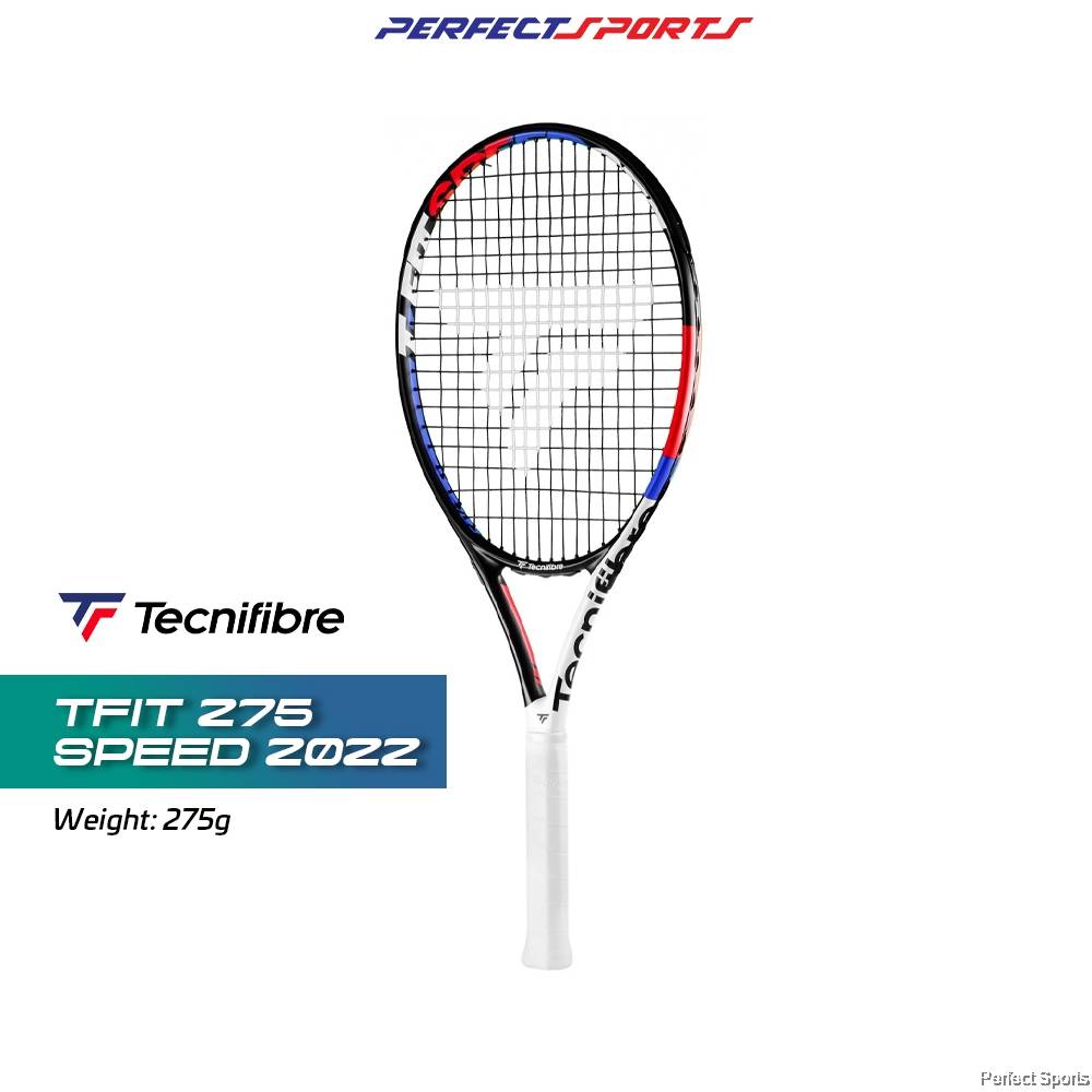 [Free String + Grip] TECNIFIBRE TFIT 275 SPEED 2022 TENNIS RACKET (275G ...