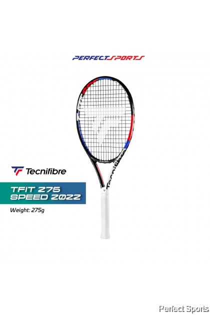 [Free String + Grip] TECNIFIBRE TFIT 275 SPEED 2022 TENNIS RACKET (275G ...