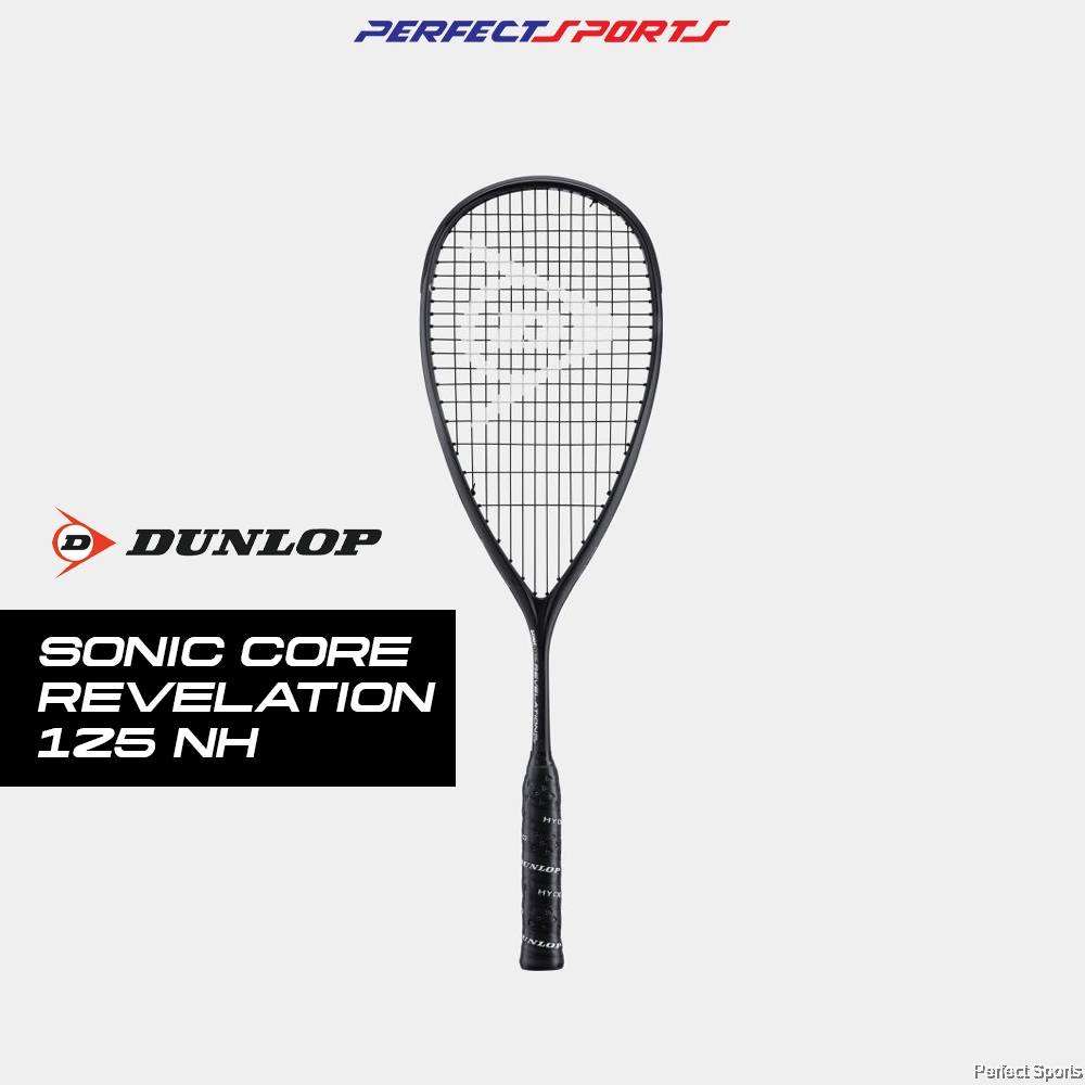 DUNLOP SONIC CORE REVELATION 125 NH SQUASH RACKET