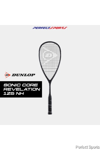 DUNLOP SONIC CORE REVELATION 125 NH SQUASH RACKET