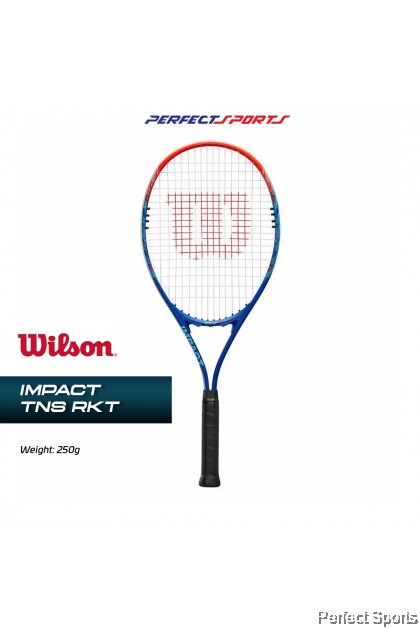[Free String + Grip] WILSON Impact Tennis Racket Recreational Racket