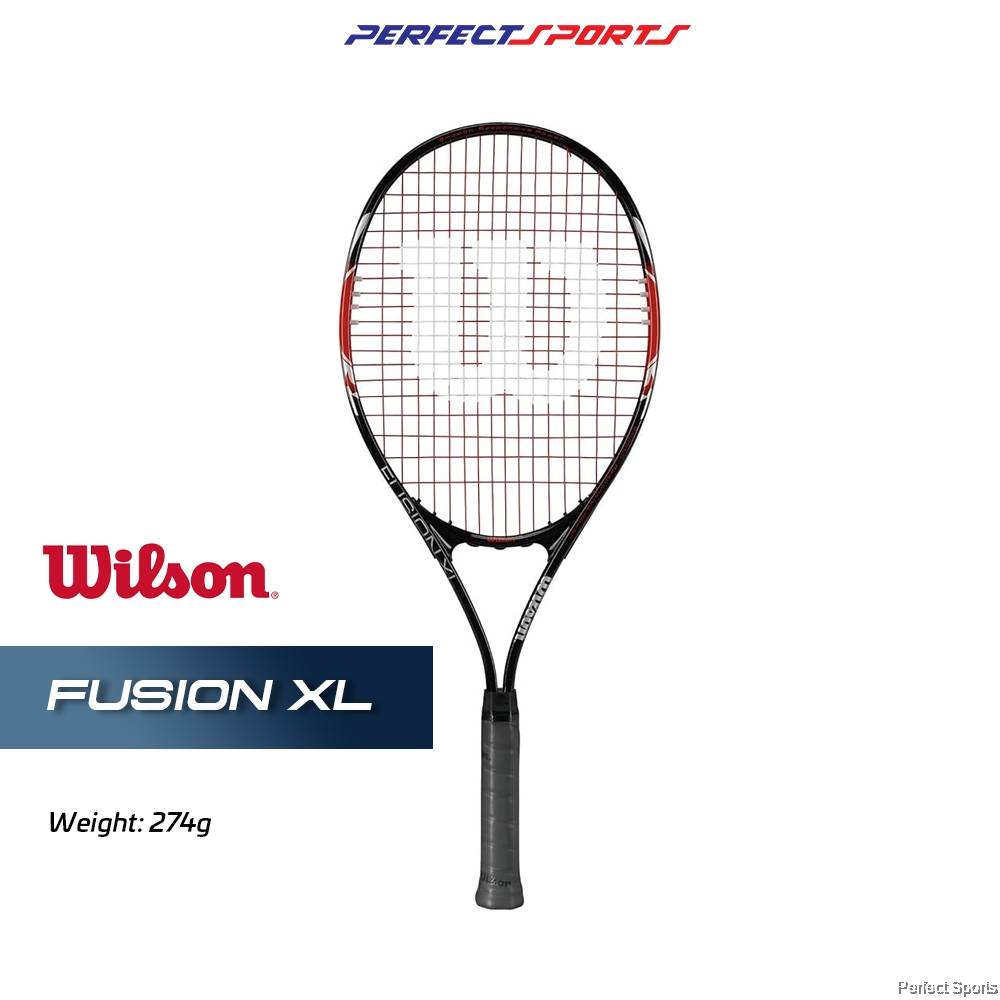 [Free String + Grip] WILSON Fusion XL Tennis Racket