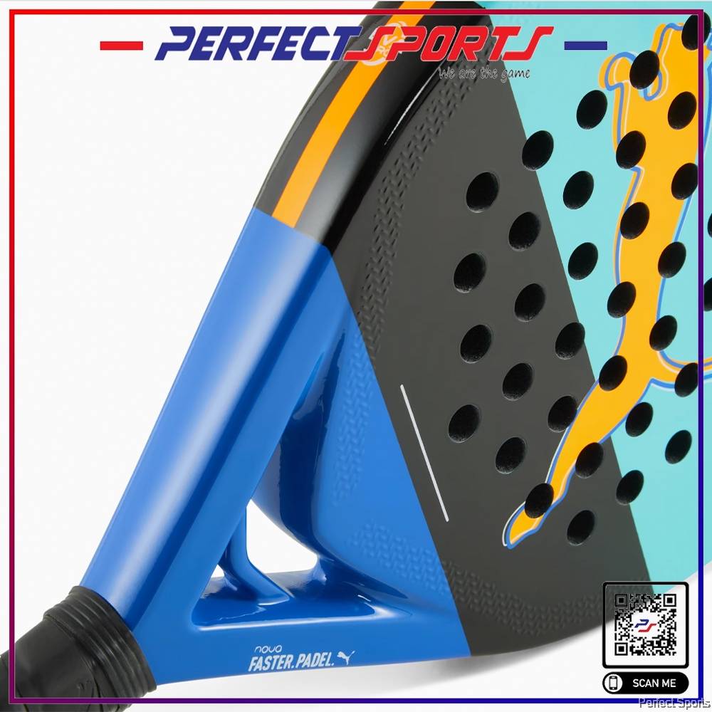 PUMA NOVA SMASH Padel Racket Black/Vivid Blue