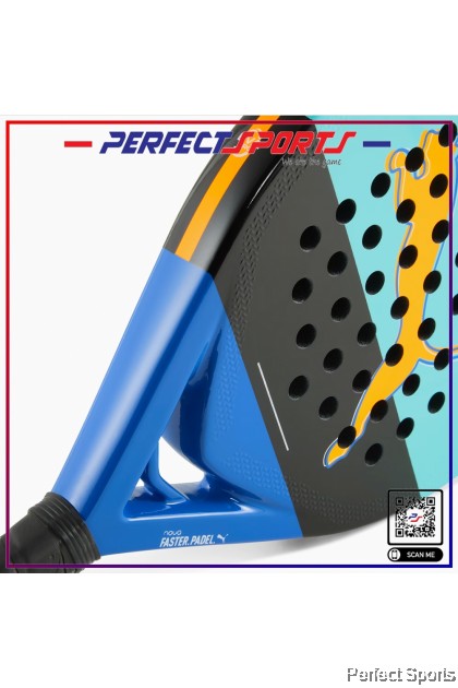 PUMA NOVA SMASH Padel Racket Black/Vivid Blue
