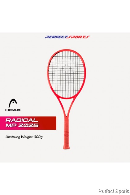 [Free String + Grip] HEAD Radical MP 2025 Tennis Racket GRIP SIZE 2&3
