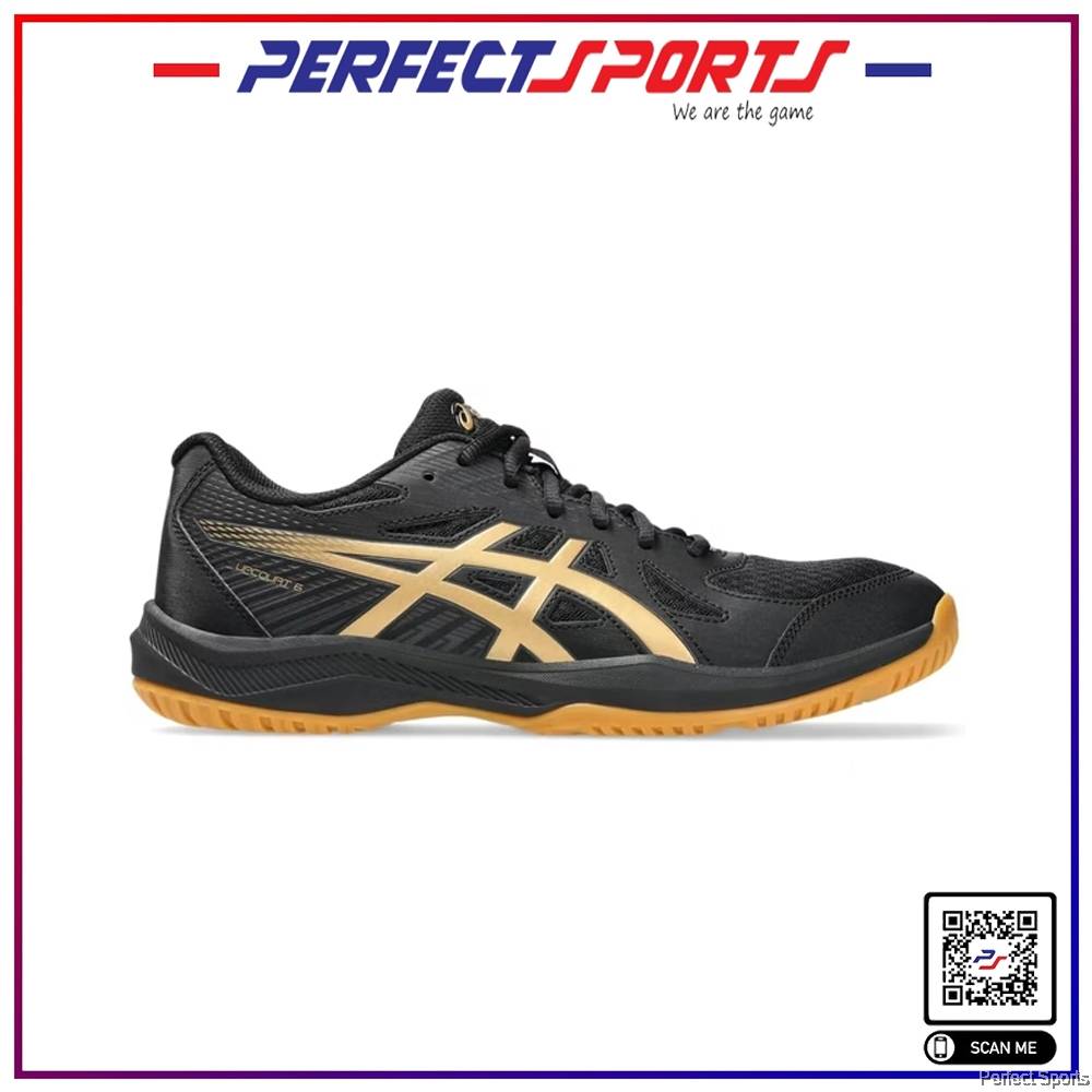 ASICS Upcourt 6 Men's Court Shoes BLACK/PIEDMONT GREY
