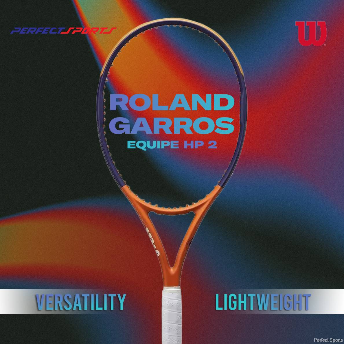 [Free String + Grip] WILSON ROLAND GARROS EQUIPE HP GRIP2 298G