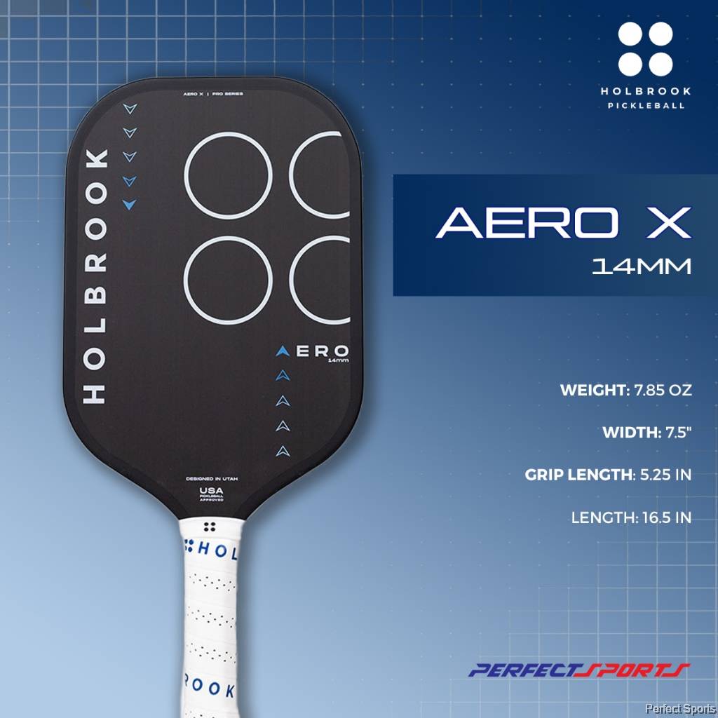 HOLBROOK AERO X-14MM Pickleball Paddle
