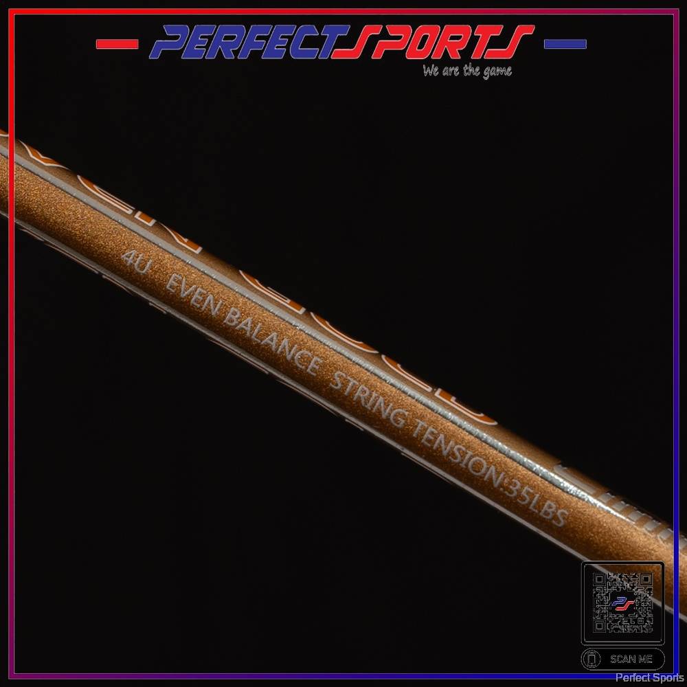 [Free String + Grip] Maxbolt WOVEN GOLD Badminton Racket