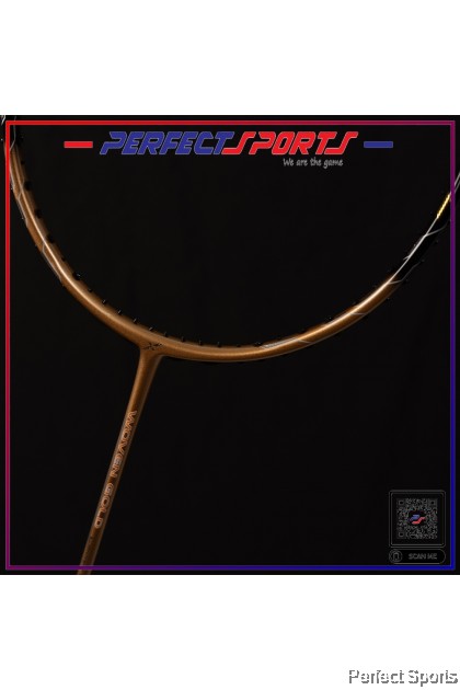 [Free String + Grip] Maxbolt WOVEN GOLD Badminton Racket