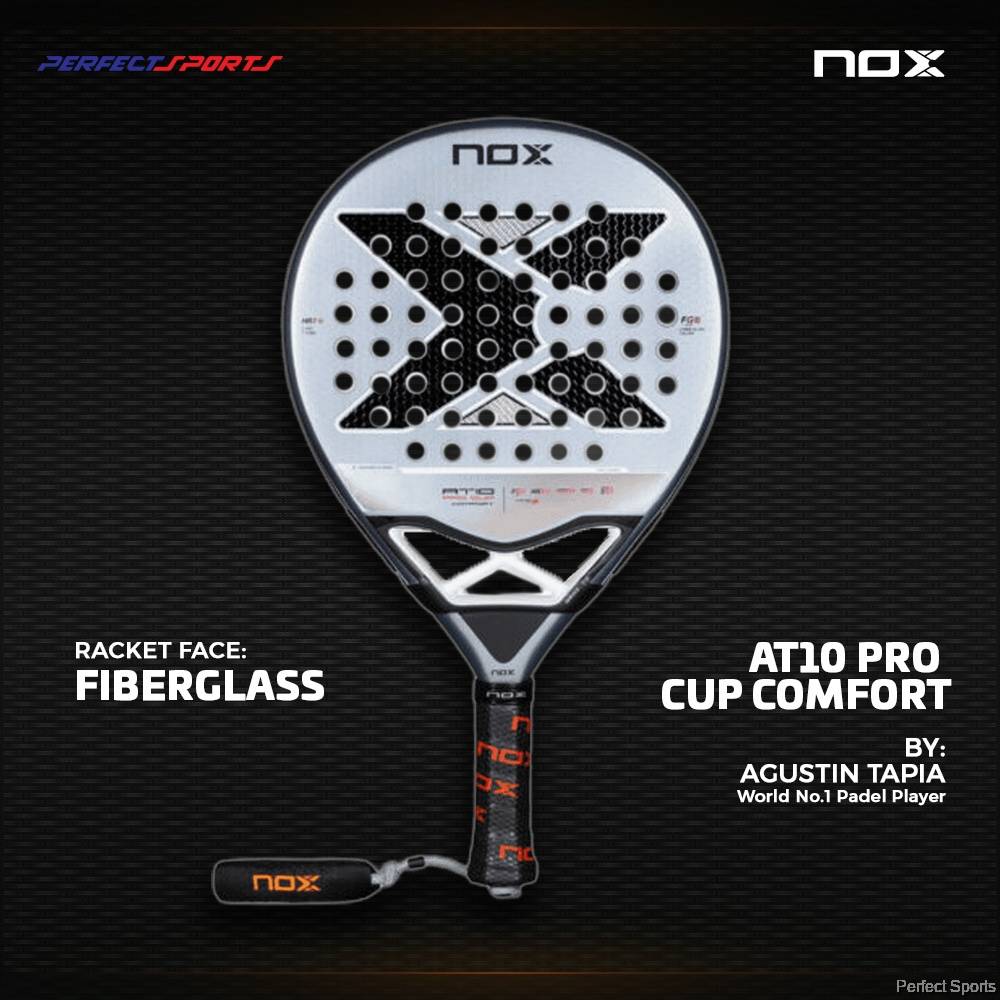 NOX AT10 Pro Cup COMFORT by Agustin Tapia 2025 Padel Racket