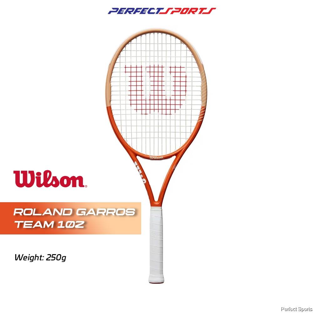 [Free String + Grip] Wilson Roland Garros Team 102 2025 TENNIS RACKET ...
