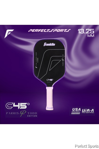 Franklin C45° Parris Todd Pickleball Paddle - 13.25mm (Lilac)
