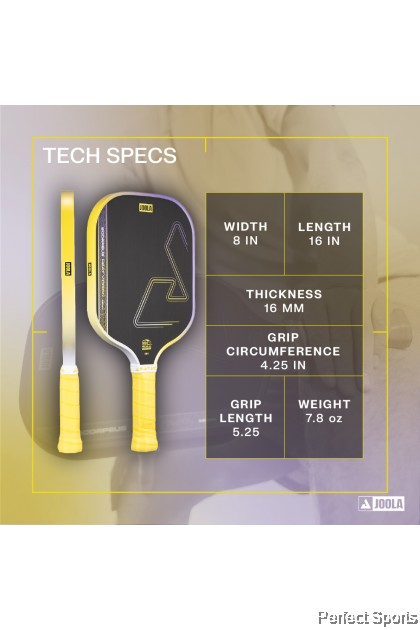 JOOLA SCORPEUS HEAT VISION 16MM - FLASH JOOLA YELLOW (GLOBAL)