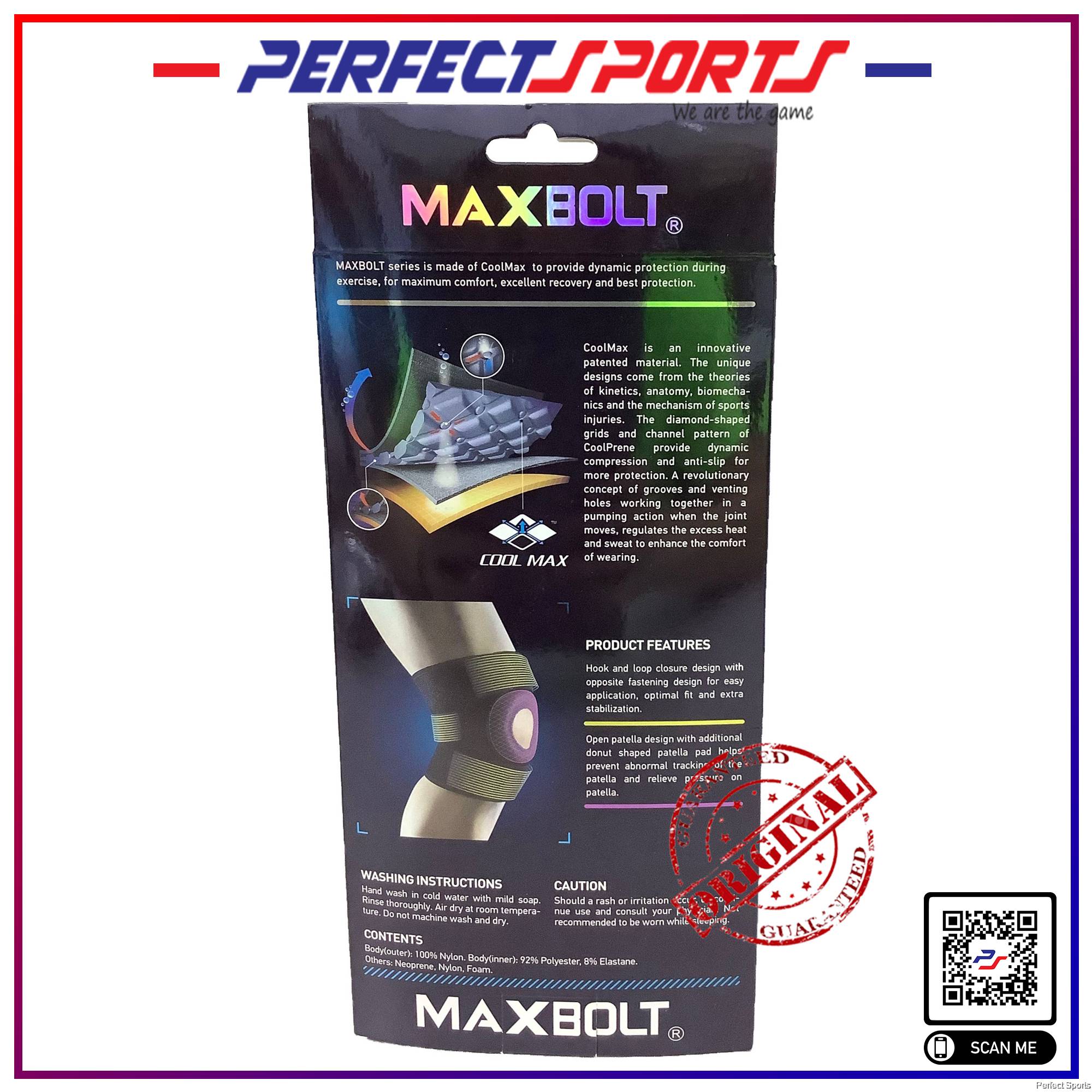 Perfect Sports - Maxbolt Knee Supporter [100% Genuine]