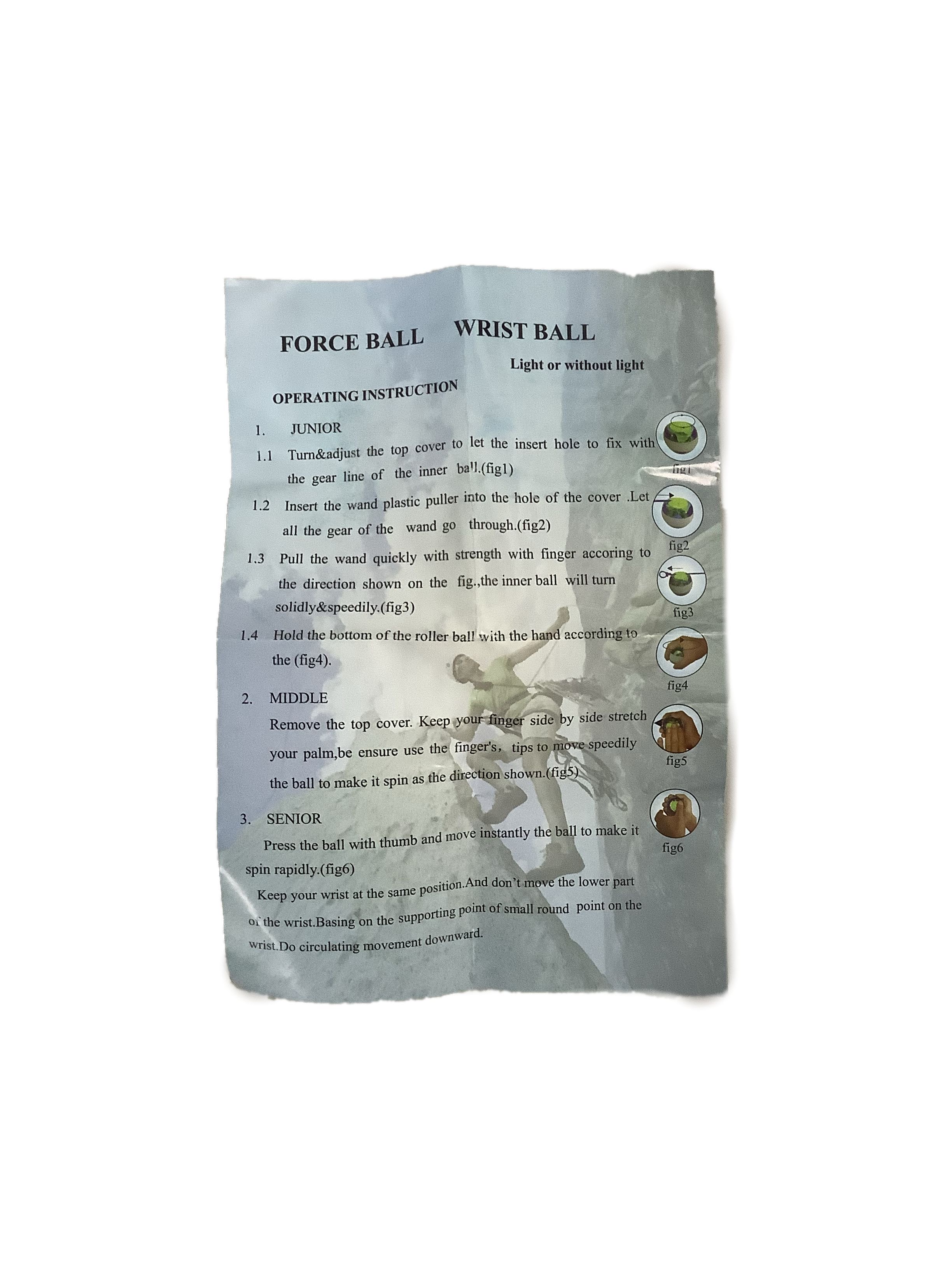 Perfect Sports - Maxbolt Force Ball / Power Ball / Gyro Ball [100% Genuine]