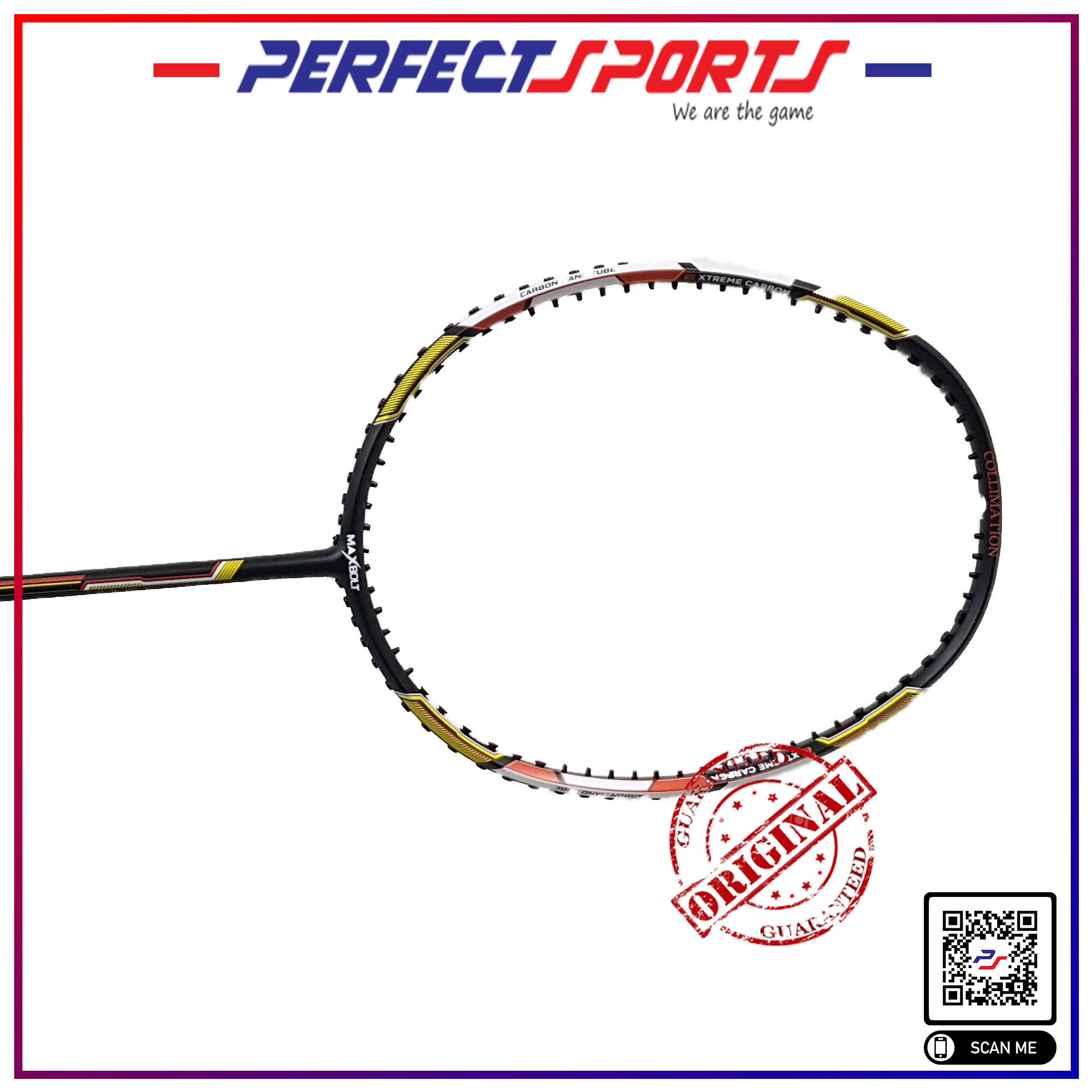 Perfect Sports - Maxbolt 180G Badminton Racket - Volumetric + Training ...