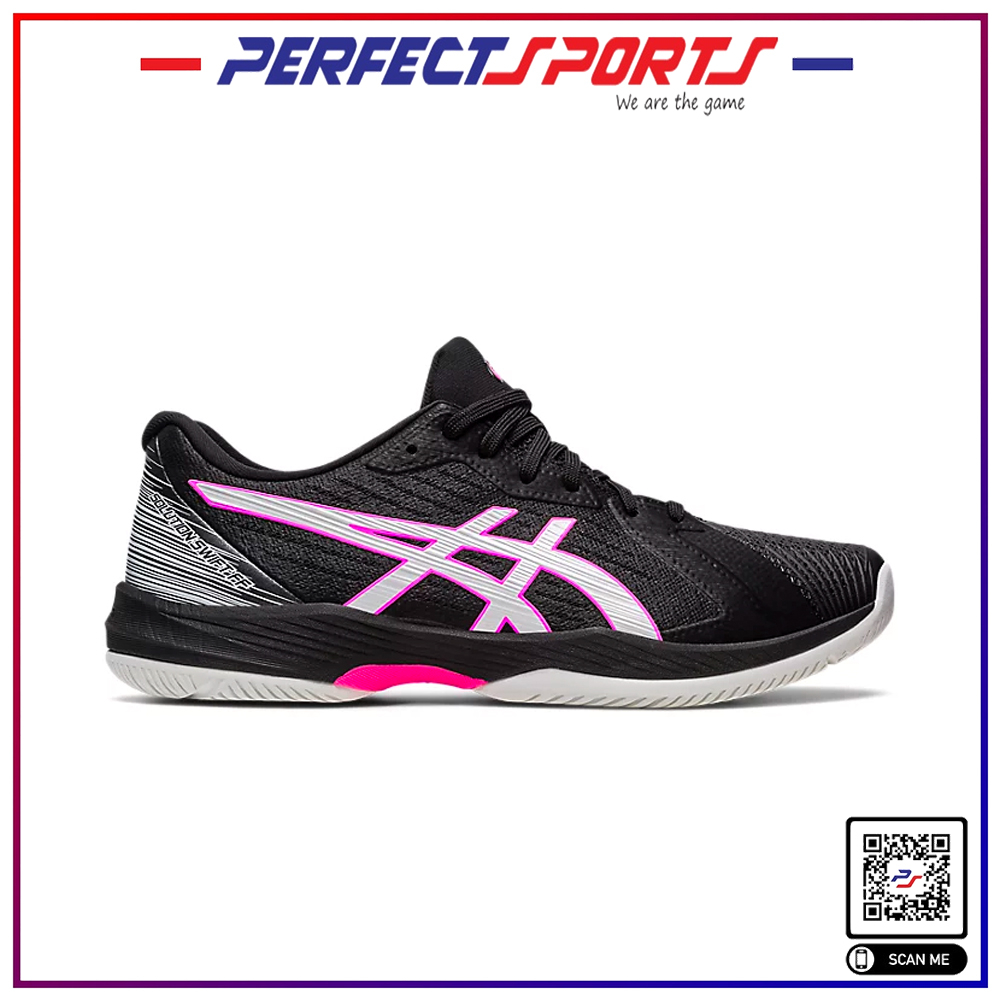 ASICS SOLUTION SWIFT FF 2 Tennis Shoe Black/Hot Pink