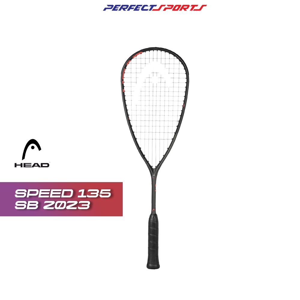 [Free String + Grip + Cover] HEAD SPEED 135 SLIMBODY SQUASH RACQUET