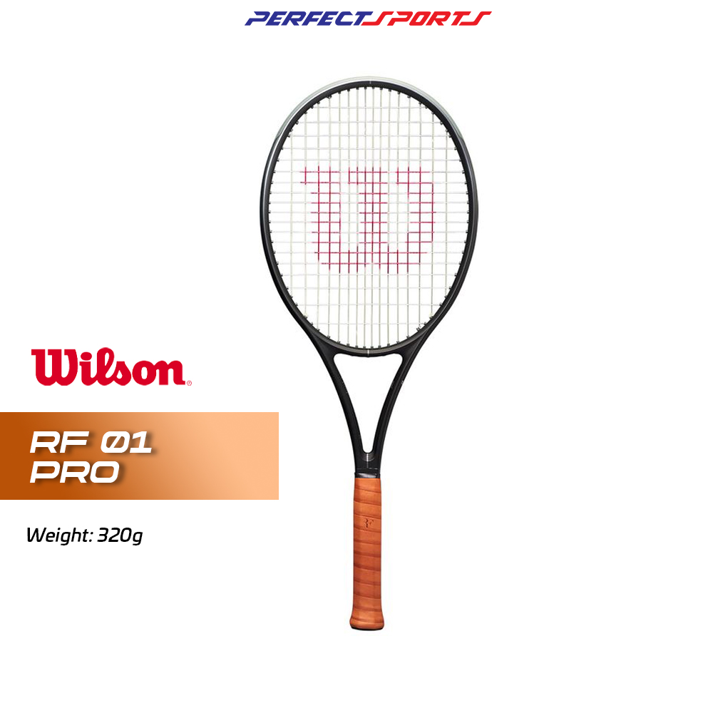[Free String + Grip] Wilson RF 01 PRO Tennis Racquet 320g Grip L2