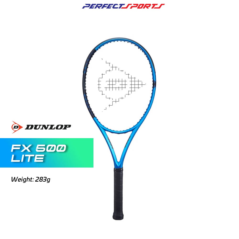 [Free String + Grip] Dunlop FX 500 Lite GRIP 2TENNIS RACKET (270g) unstrung