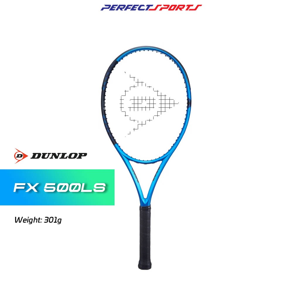 [Free String + Grip] Dunlop FX 500 LS GRIP 2 Tennis Racquet (285g) unstrung