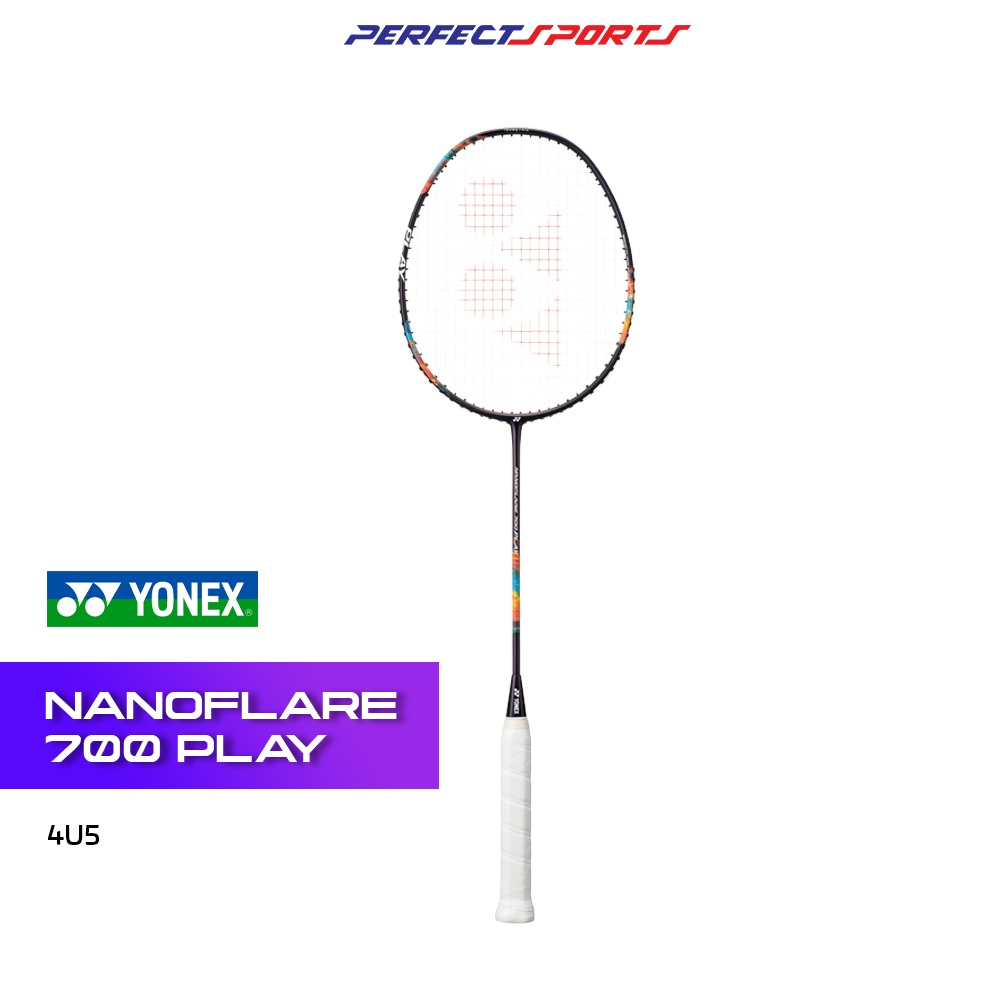 [Free String + Grip] Yonex Nanoflare 700 PLAY BADMINTON RACKET MIDNIGHT ...