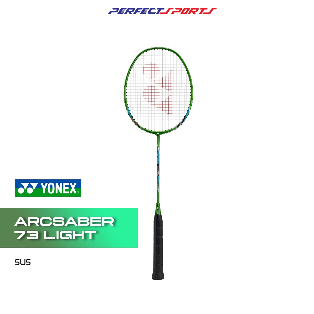 [Free String + Grip] YONEX ARCSABER 73 LIGHT LEAF GREEN BADMINTON RACKET