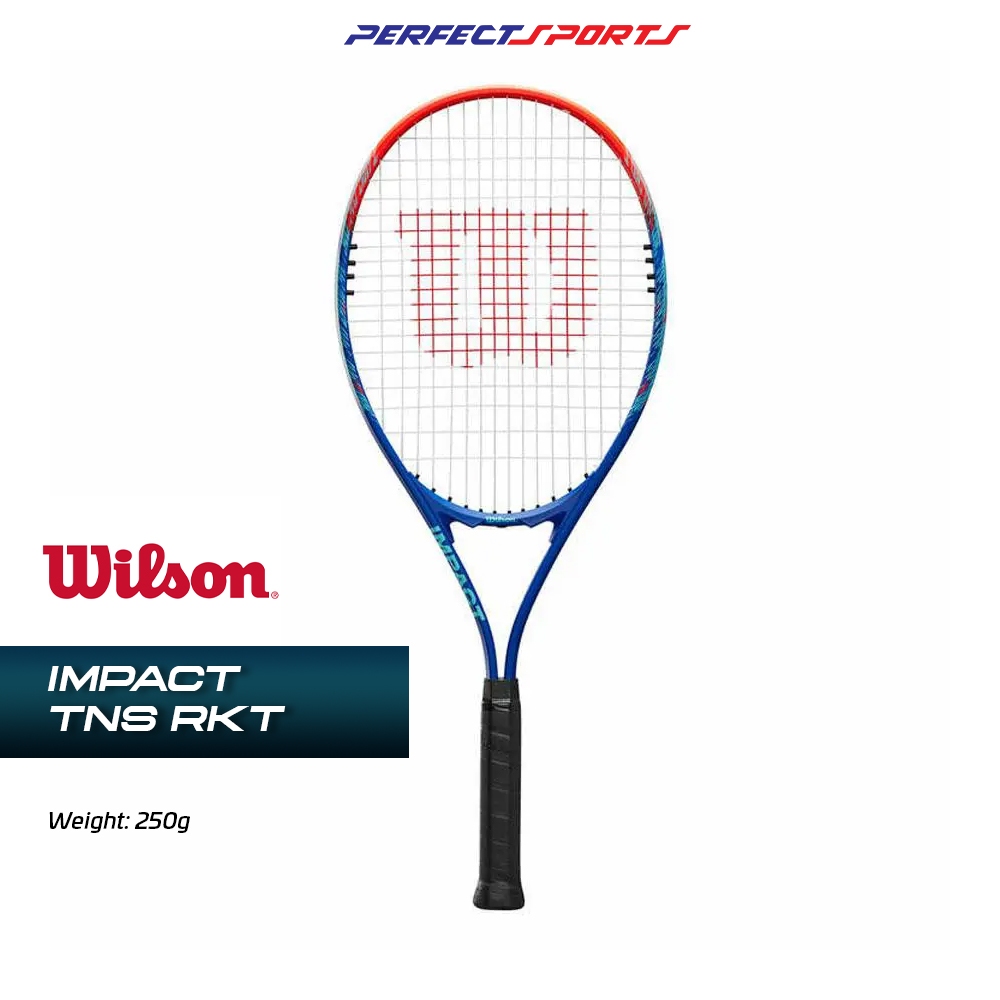 [Free String + Grip] WILSON Impact Tennis Racket Recreational Racket