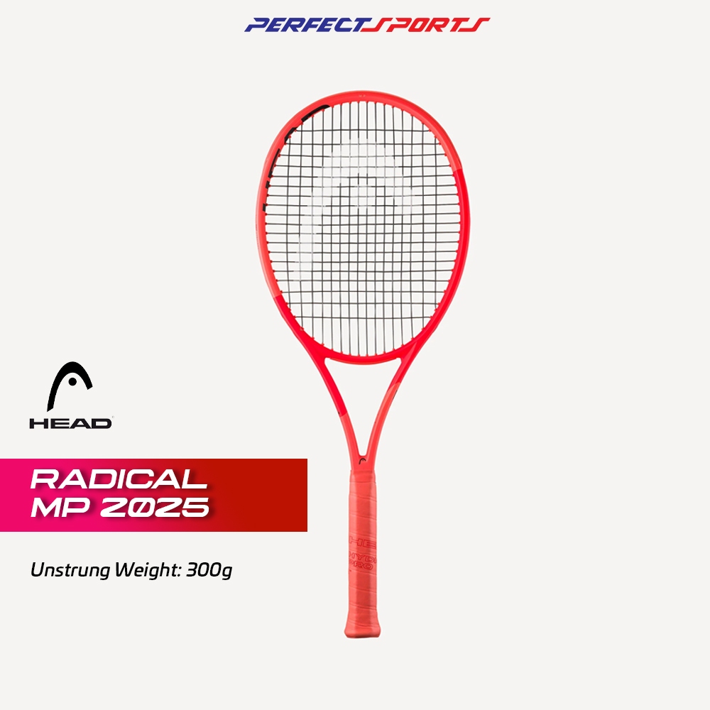 [Free String + Grip] HEAD Radical MP 2025 Tennis Racket GRIP SIZE 2&3