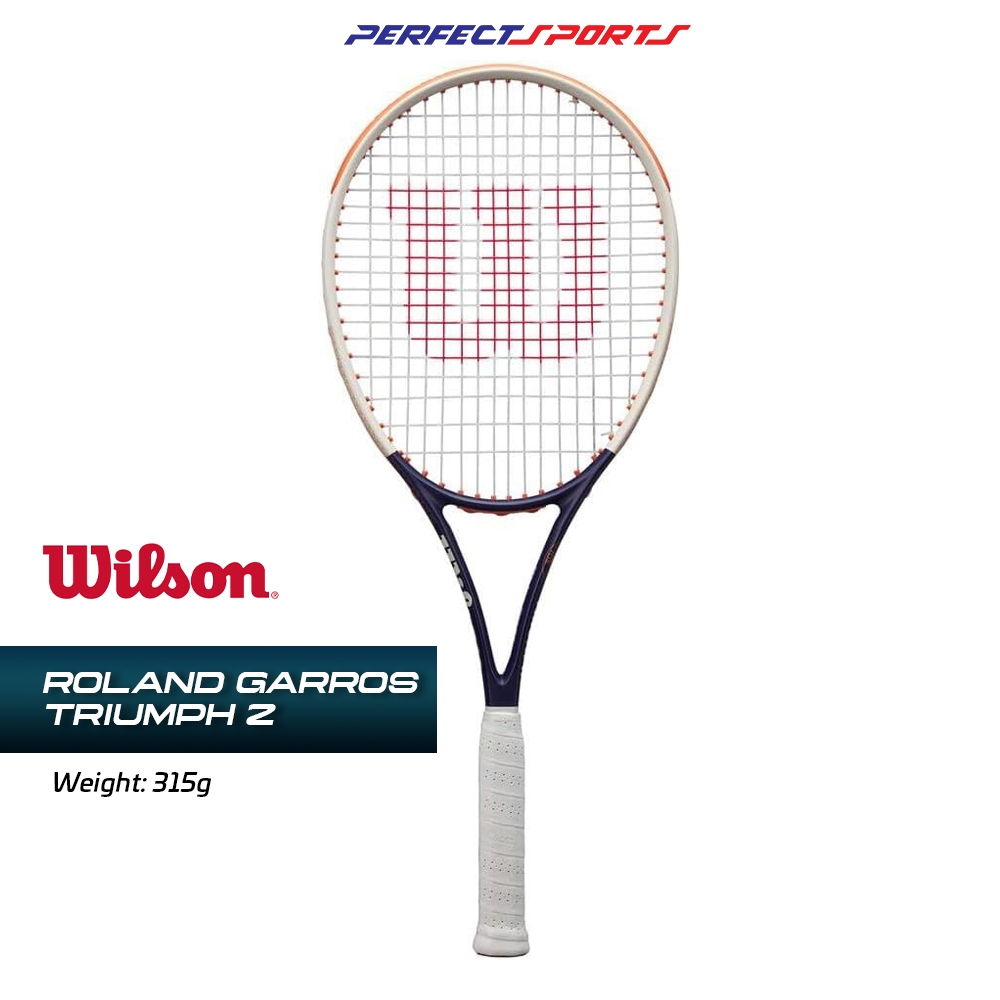 [Free String + Grip] Wilson Roland Garros Triumph Recreational Tennis ...