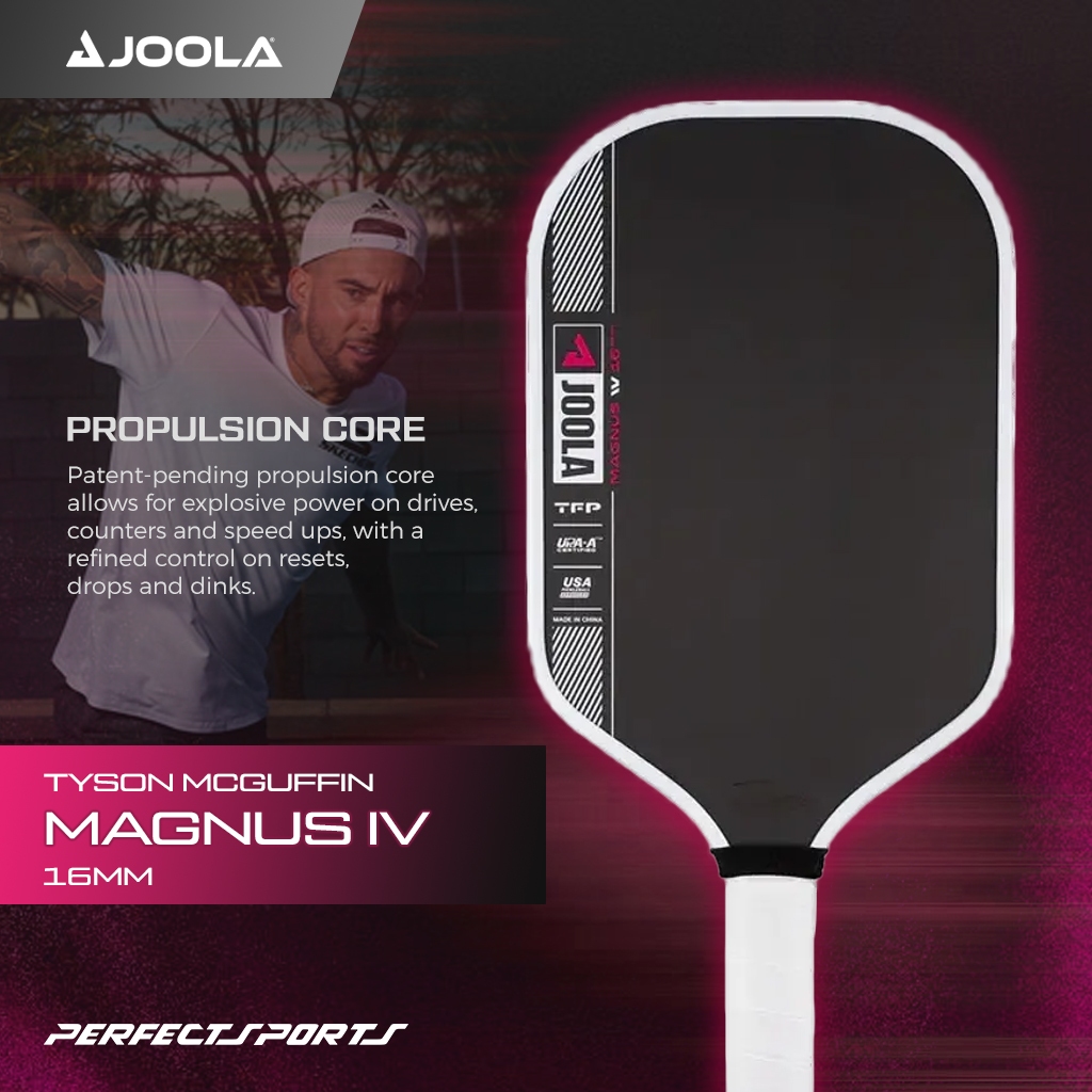JOOLA Tyson McGuffin Magnus Pro IV 16mm Pickleball Paddle