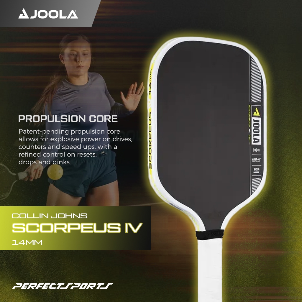 JOOLA Anna Bright Scorpeus Pro IV 14mm Pickleball Paddle