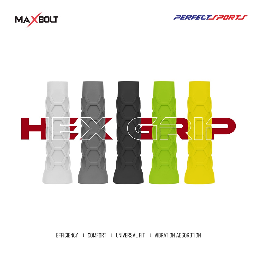 Maxbolt HC01 HEX GRIP PICKLEBALL - 5 COLORS VARIATION
