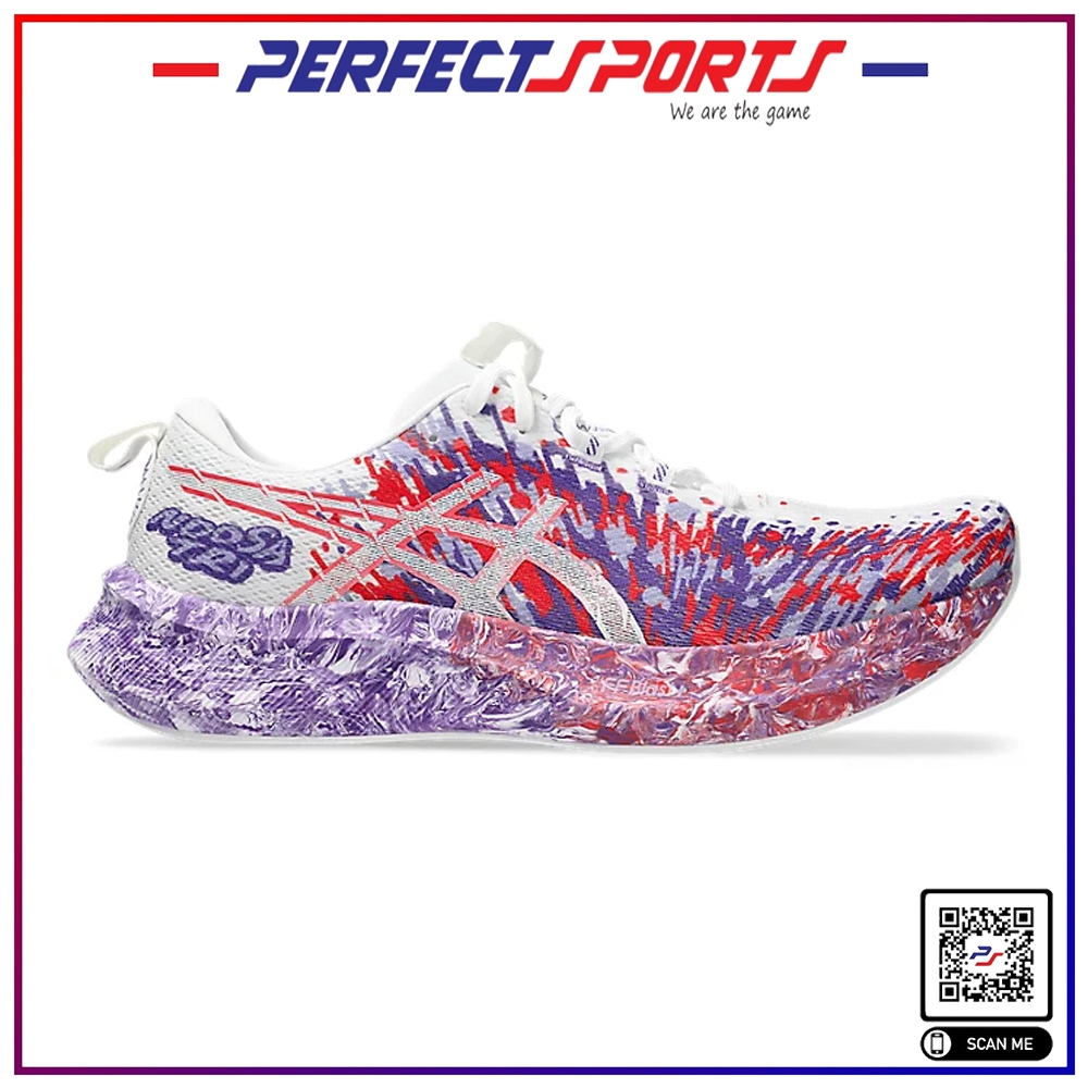ASICS NOOSA TRI 16 Men's Running Shoes WHITE/EDO PURPLE