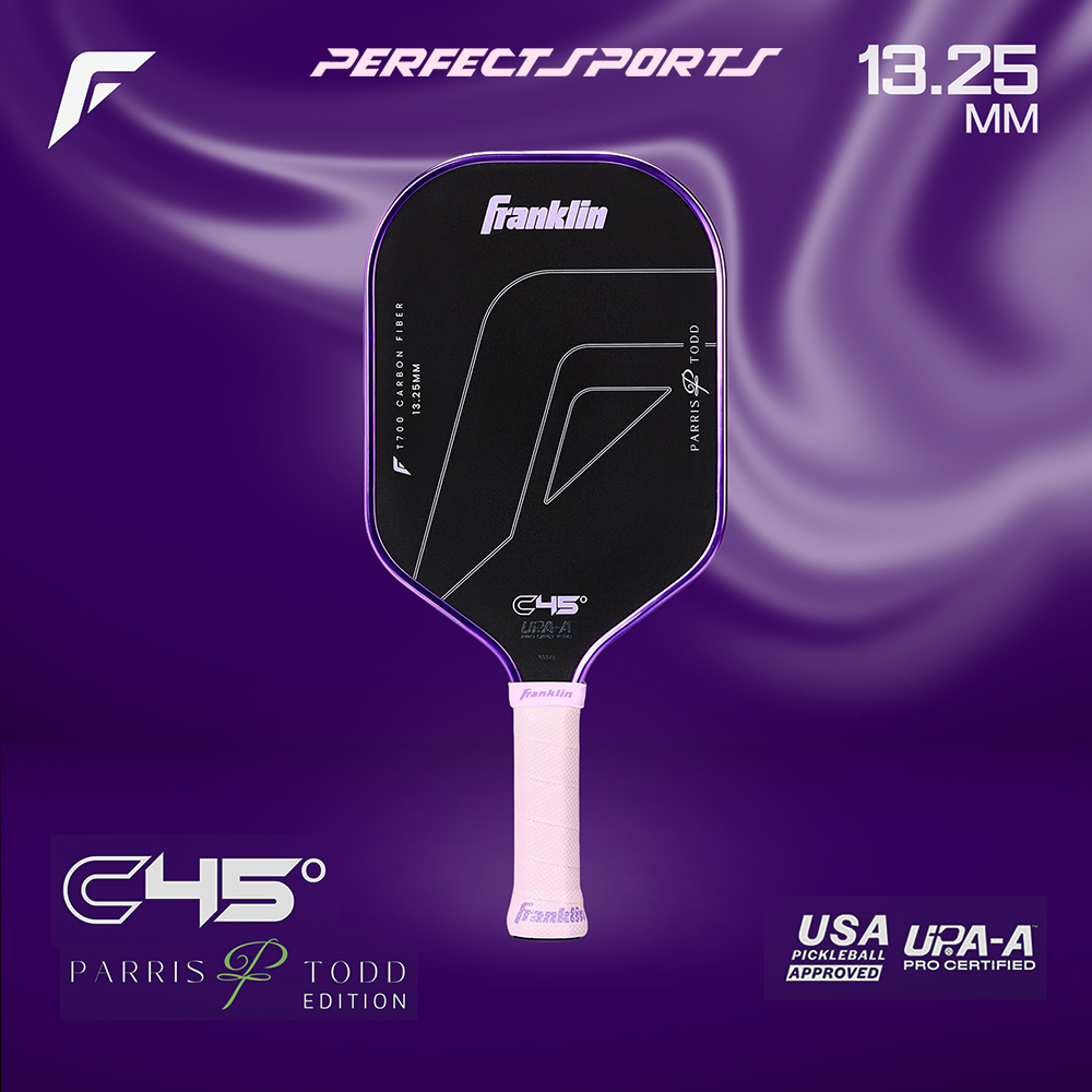 Franklin C45° Parris Todd Pickleball Paddle - 13.25mm (Lilac)