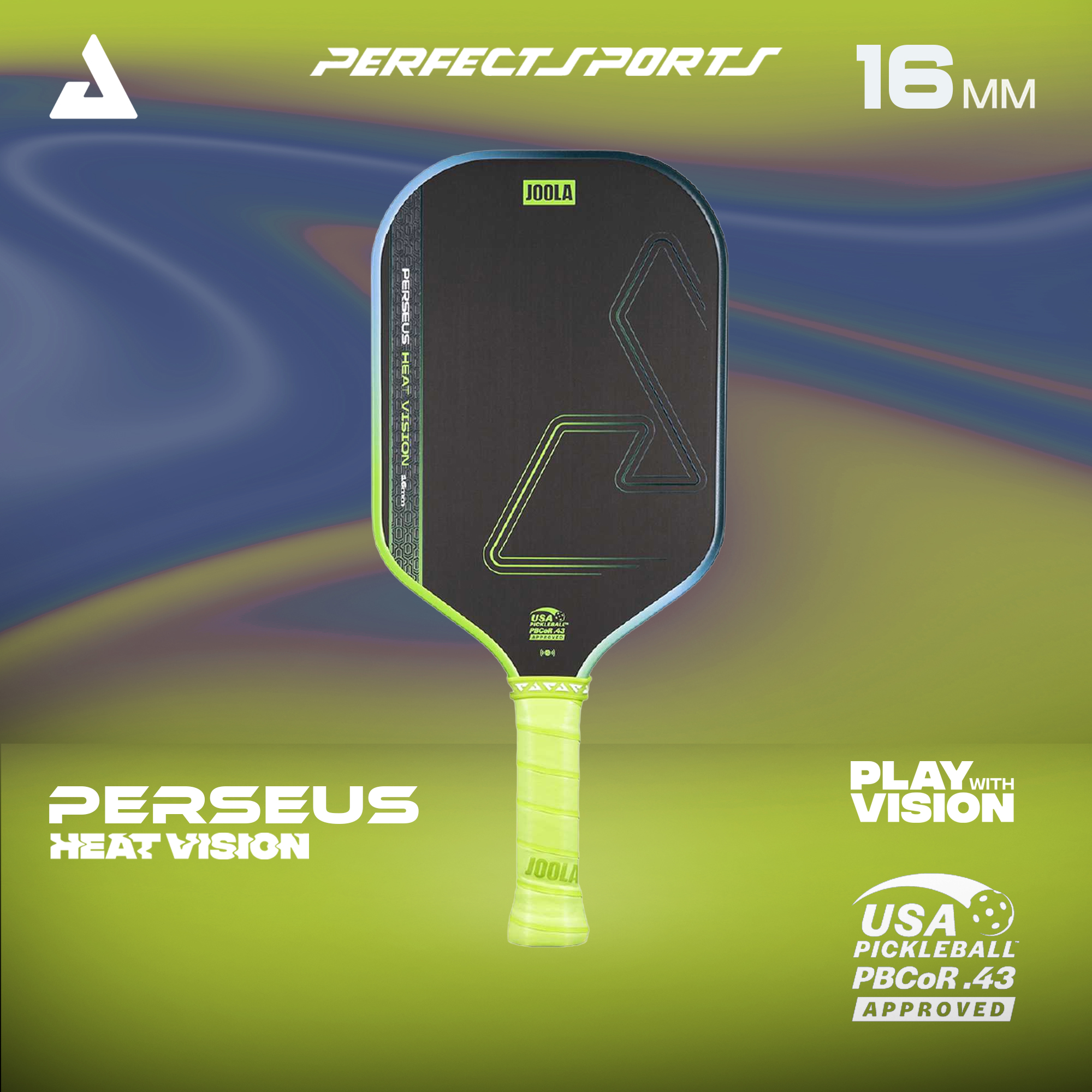 JOOLA PERSEUS HEAT VISION 16MM - CHARGE SURGE GREEN (GLOBAL)