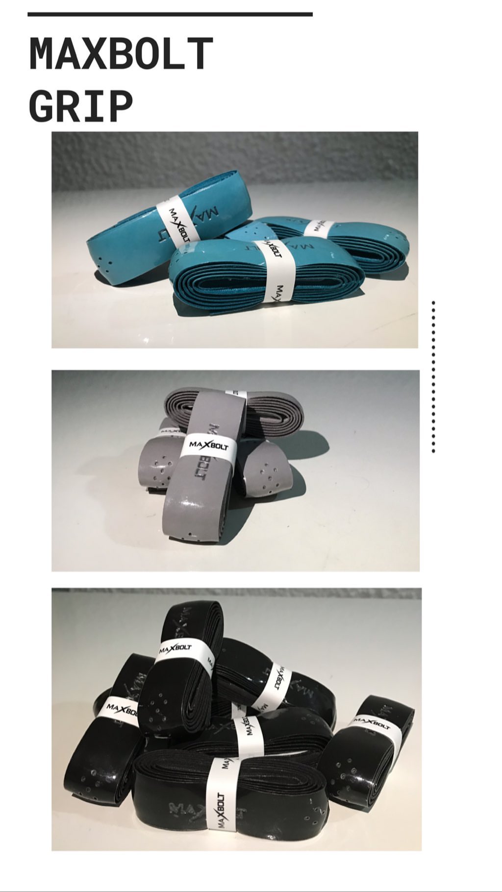 Perfect Sports - Maxbolt PU Grip [100% Genuine]